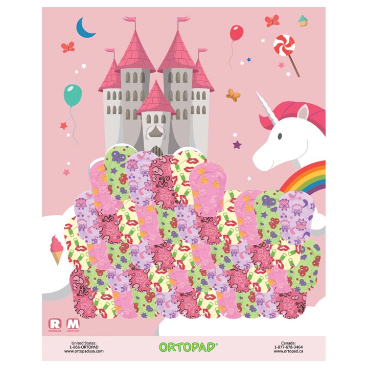 Ortopad® Patching Reward Poster, Castle – Optego Vision USA