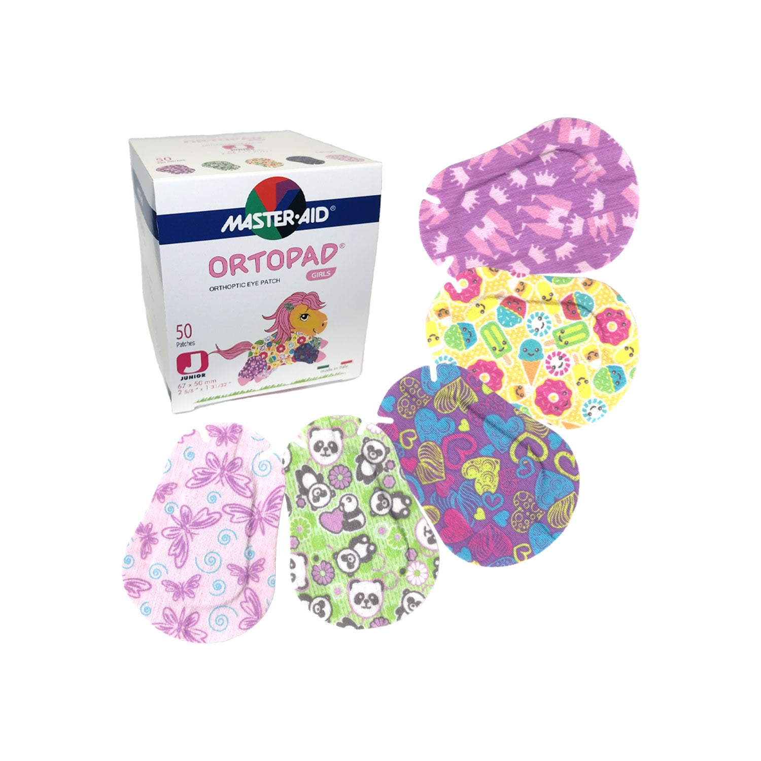 Ortopad® Bamboo for Girls, 50/box – Optego Vision USA